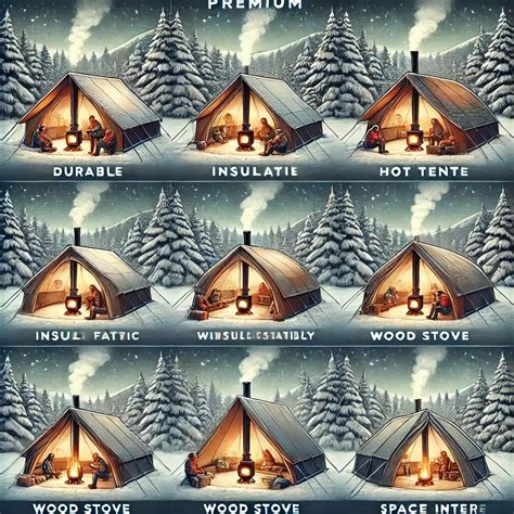 8 Best Hot Tents For A Warm Winter Camping Experience