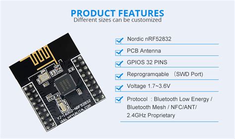 Holyiot Nrf Module Supplier Ble Beacon Temperature And Humidity Sensor Iot Ibeacon Module