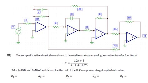 Solved Find The Ramp Response Of The System In III A Chegg Com