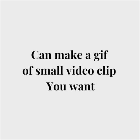 Can Make A  Of A Small Video Clip You Want By Omrxtr Fiverr
