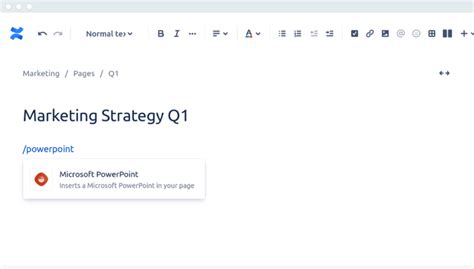 Microsoft Powerpoint For Confluence Pagebrain Atlassian Marketplace