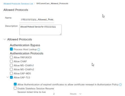 Solved Allow Authentication Of Expired Certificates Ise Cisco Community