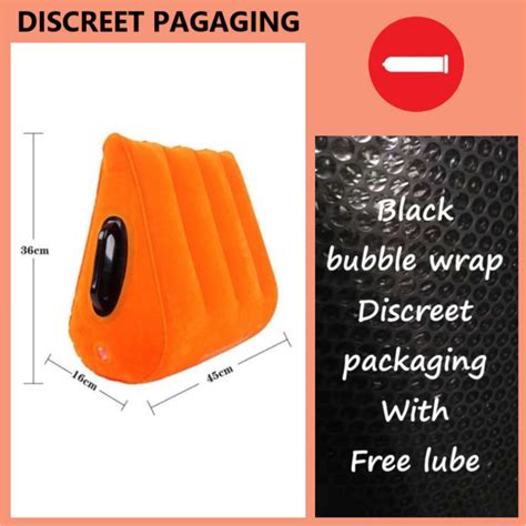 With Handle Magic Triangle Sex Pillow Posture Inflatable Adult Sex Toys For Couple Shopee