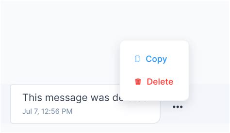 Bug Showing Delete Option For Deleted Messages Issue 2583 Chatwoot Chatwoot GitHub