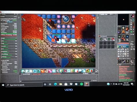 Show Your Screen Of Tibia I Mean How Your Ui Looks Like And Stuff