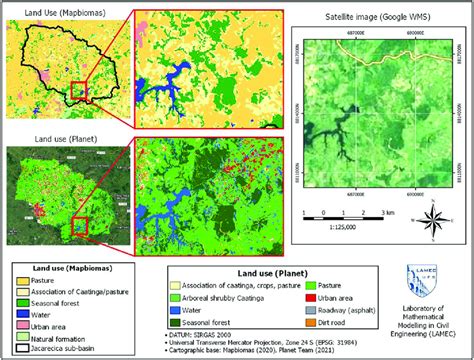 Comparison Between Land Use Maps Obtained From Planet Images And