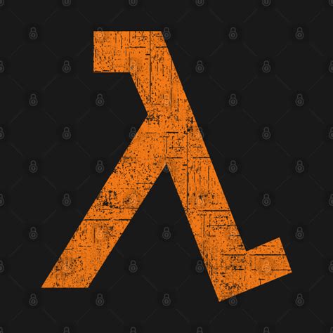 Lambda Symbol Half Life T Shirt TeePublic
