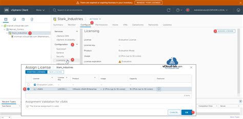 Assign Vsan Licenses In Vsphere Client Vgeek Tales From Real It System Administration