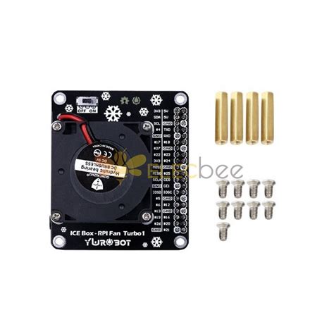 Elecbee Raspberry Pi 4b Development Board Cooling Fan Suitable For Raspberrypi Turbo Fan With