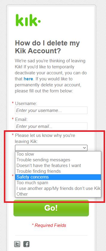 How To Delete Kik Account Complete Guide