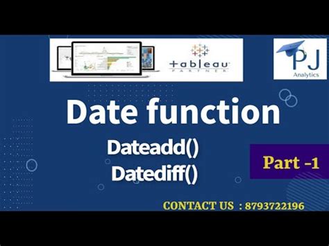 Tableau Tutorial How To Use Date Function Dateadd And Datediff
