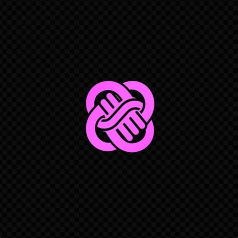 Premium Psd Partnership Award Logo With Interlocking Circles And A Hands Psd Vector Creative