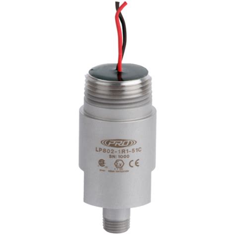 LP XXX XC Intrinsically Safe Loop Power Sensor Velocity MA Top Exit Connector