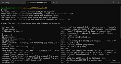 Windows Terminal Cygwin Json Cygwin Windows Terminal Csdn
