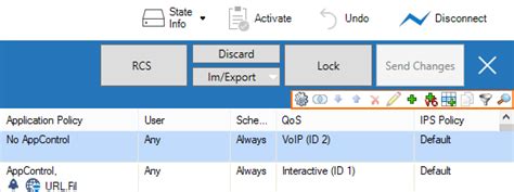 Firewall Rule List Interface And Icons Barracuda Campus