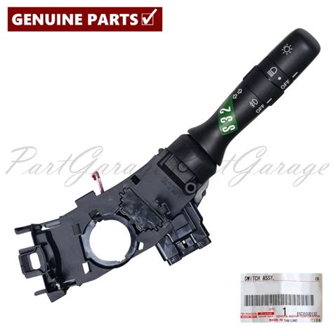 Genuine Toyota Corolla Headlight Indicator Switch Stalk Zre152 With Fog Lights 168 55