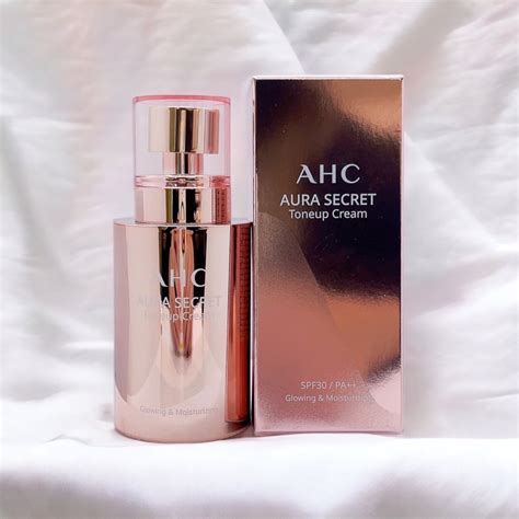 Ahc素顏霜 Ahc粉嫩光澤美拍霜 粉紅素顏霜 飾底乳spf30 Pa 提亮 隔離 粉紅美拍霜 遮瑕提亮粉色素顏霜 蝦皮購物