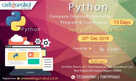 Webgurukul Edu On Twitter Learn To Build Own Project Python🐍 Free