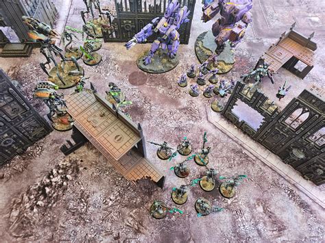 Urban City Battle Mat — Warhammer 40k Necromunda And Kill Team All Out War