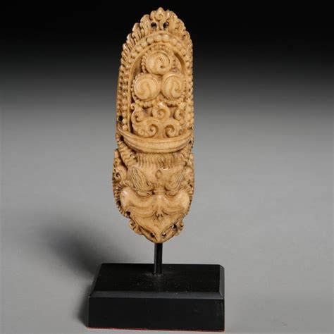 Sold At Auction Tibetan Ritual Apron Plaque Ornament