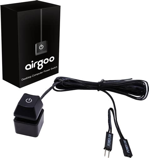 Amazon Com Zerone Desktop PC Switch Button Electricity Supply On Off Reset HDD Push Button