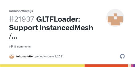 Gltfloader Support Instancedmesh Extmeshgpuinstancing · Issue