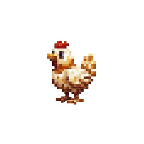 Cooked Chicken Pixel Art Minecraft Minecraft Pixel Art 160x160