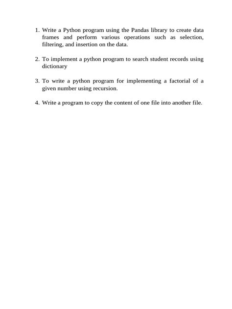 Python Programs 2 Pdf