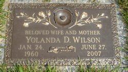 Yolanda D Wilson Find A Grave Memorial