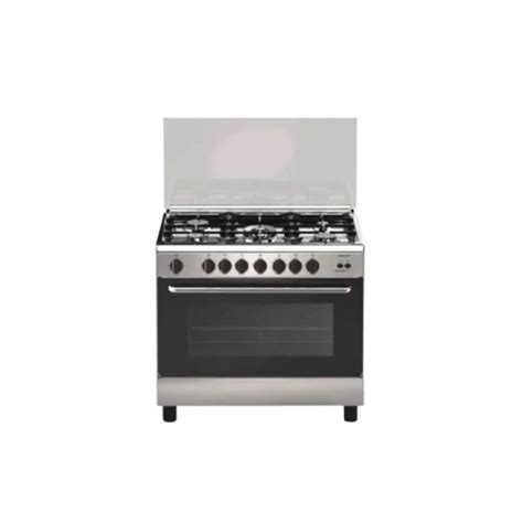Super General 5 Burner Gas Oven 90 X 60 Cm Steel Summer Echo