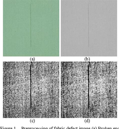 Figure 1 From Fabric Defect Detection Based On Open Source Computer Vision Library Opencv