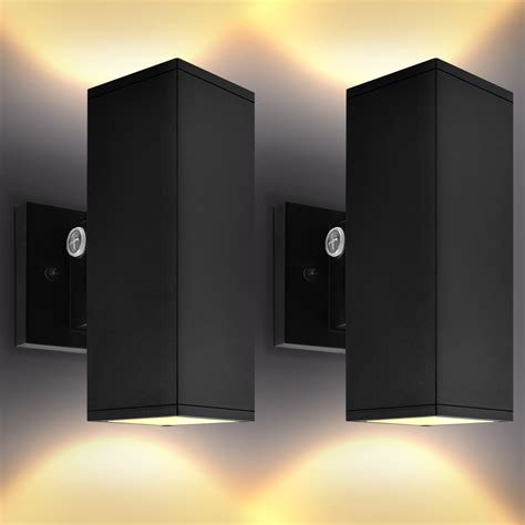 Luxrite Dusk To Dawn Led Outdoor Wall Light 12 Up Or Up And Down