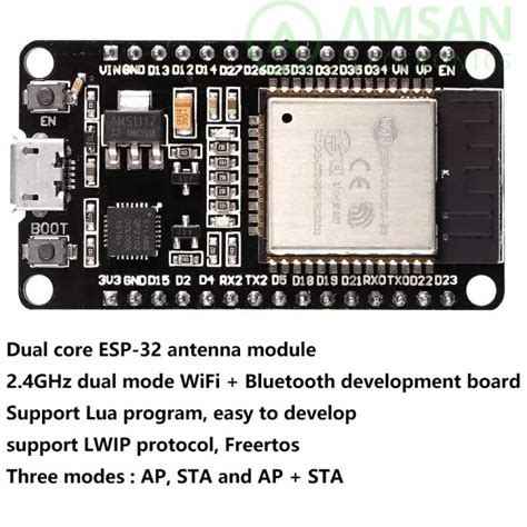 Jual Esp 32 Development Board Wifi Bluetooth Iot Nodemcu Esp32 Wroom 32s Shopee Indonesia