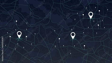 Gps Graphic Tourist Map Of Territory Smartphone Map Application App Search Map Navigation