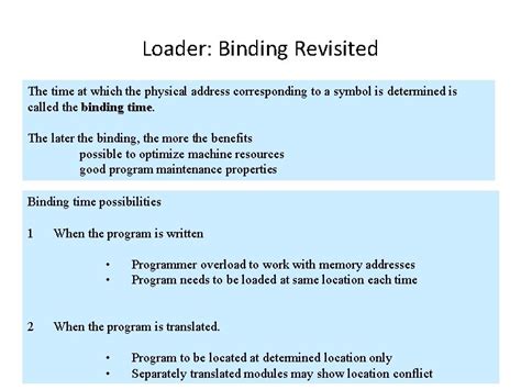 Linking And Loading Linking And Loading Programs May