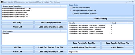 Count Number Of Occurrences And Instances Of Text In Multiple Files
