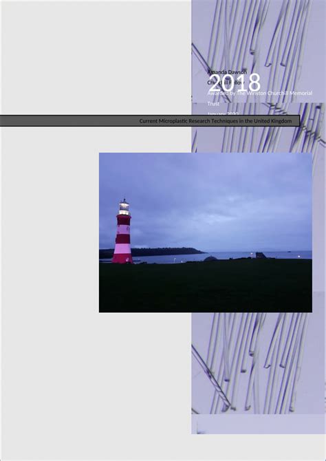 Pdf Current Microplastic Research Techniques In The United Kingdom