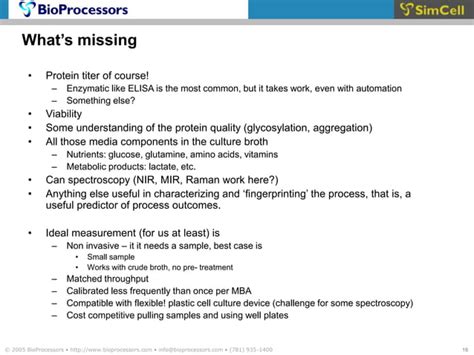 Seth Rodgers High Throughput Cell Culture Platform For Bioprocess