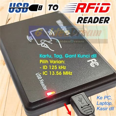 Usb Rfid Reader Pc Laptop Kasir Arduino Kartu Ic 13 56mhz Id 125khz Lazada Indonesia