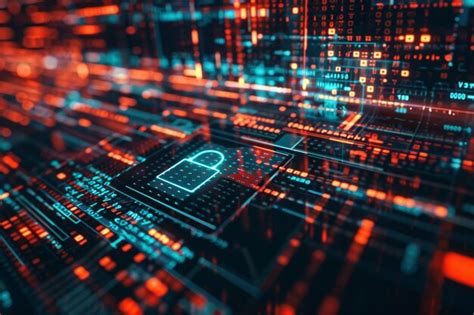 a closeup of a digital encryption process on a computer screen with
