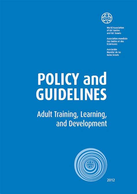Adult Training Learning And Development Policy And Guidelines