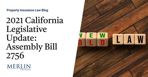 2021 California Legislative Update Assembly Bill 2756 Property