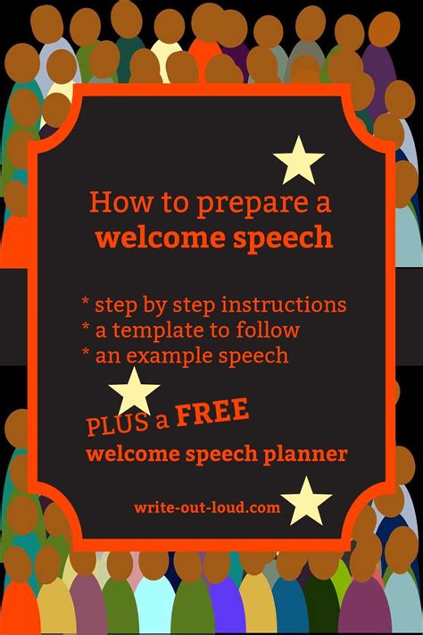 Speech Writing Tips Start Writing Increase Vocabulary Planner