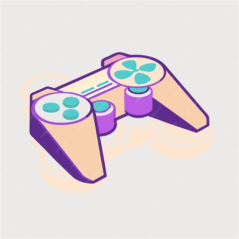 Premium Vector Game Controller Isometric Vector Icon Illustration 6