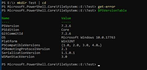 Output Redirect From `mkdir` To `cd` Shows Unexpected Internal Prefix · Issue 17949