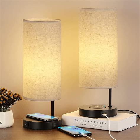 Bedroom Lamp With Usb At Eva Harpur Blog