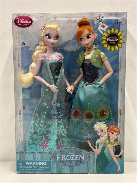Disney Frozen Elsa And Anna Summer Solstice Doll Set Nib Etsy