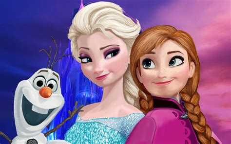 Elsa And Anna Wallpapers Wallpapers Com