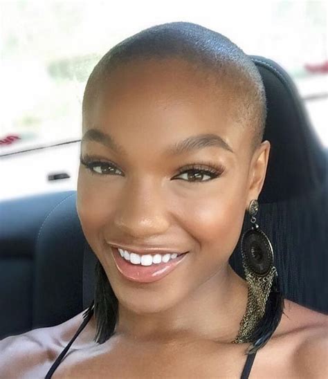 Pin By Cautiously Optimistic On Sexxxy 10 Short Natural Hair Styles Thick Hair Styles Bald Hair