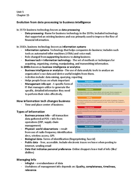 Unit 5 Unit 5 Summary Unit 5 Chapter 15 Evolution From Data